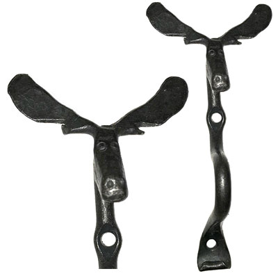 Alaska Forge Cabinet Pull Moose Style