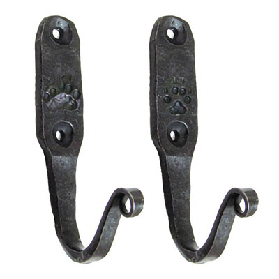 Alaska Forge Coat Hooks Animal Tracks