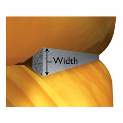 Grip Strip Backer Rod for Log Home Chinking