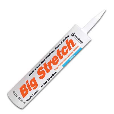 Big Stretch is a high-performance water-based elastomeric sealant caulking