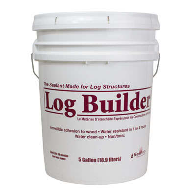 Log Builder Caulking 5-gallon Log Home Sealant Caulk