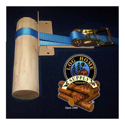 E-Z Log Clamp - The Portable Log Clamp for Cutting Tenons for Log ...