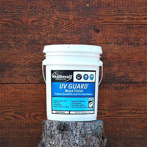 UV Guard Wood Finish for Log Homes at Schroeder Log Home Supply, Inc.
